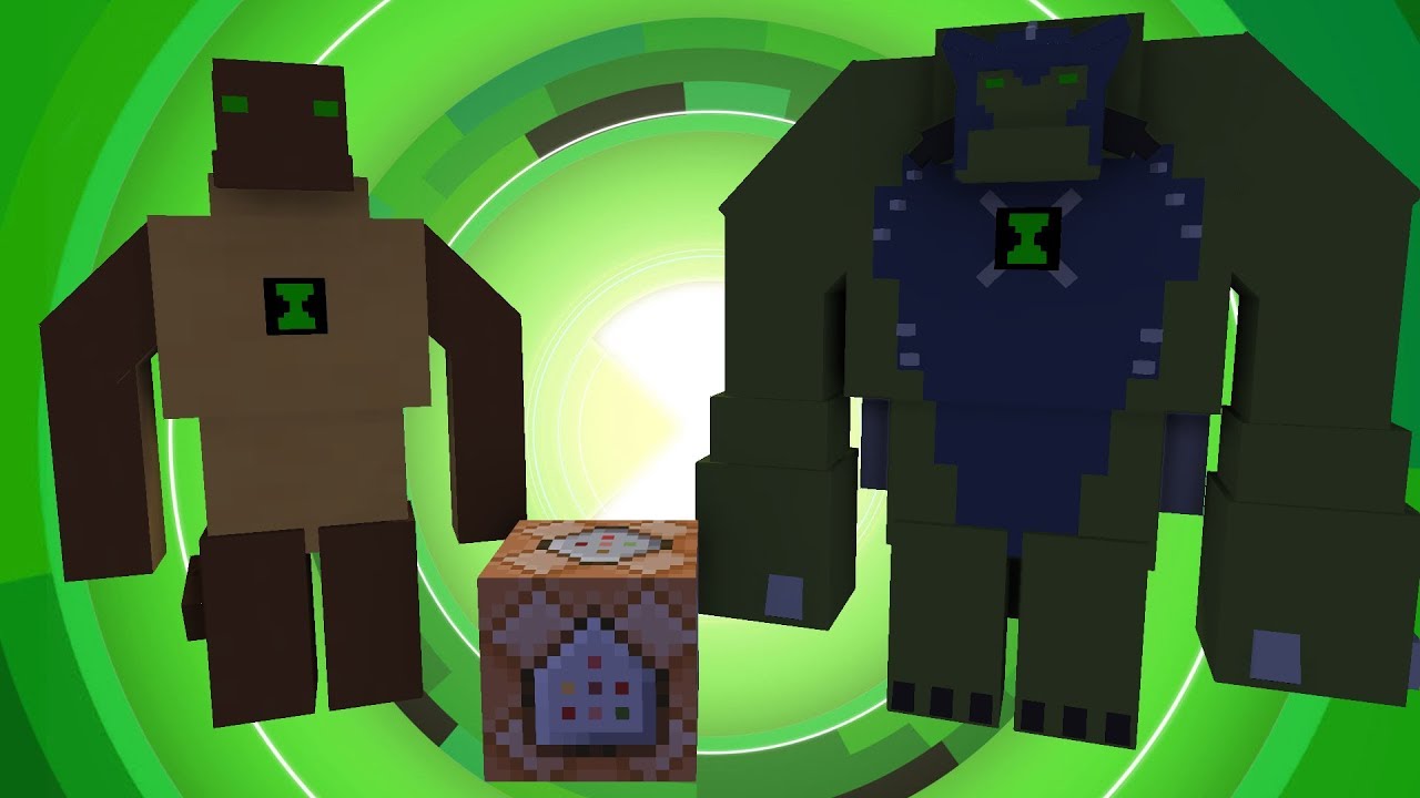 Humungousaur & Ultimate Humungousaur | Minecraft Ben 10 Datapack - YouTube