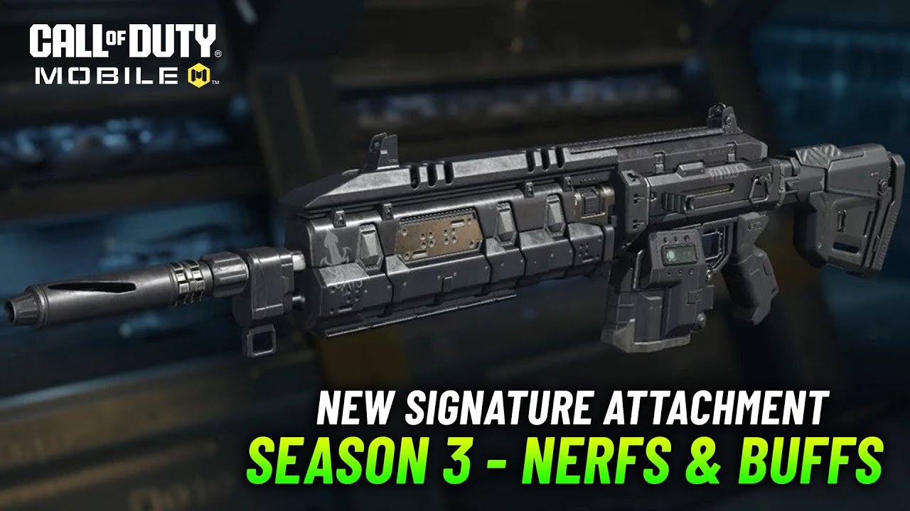 Season 3 Nerfs & Buffs Weapon Balances Patch Notes COD Mobile - CODM ...
