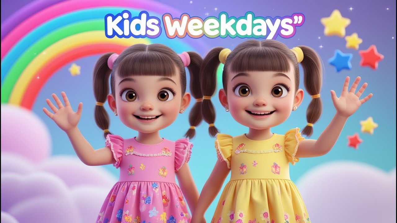 Days of the Week Song| Learn 7 days of week by ‪@Jolly_toons123 ...