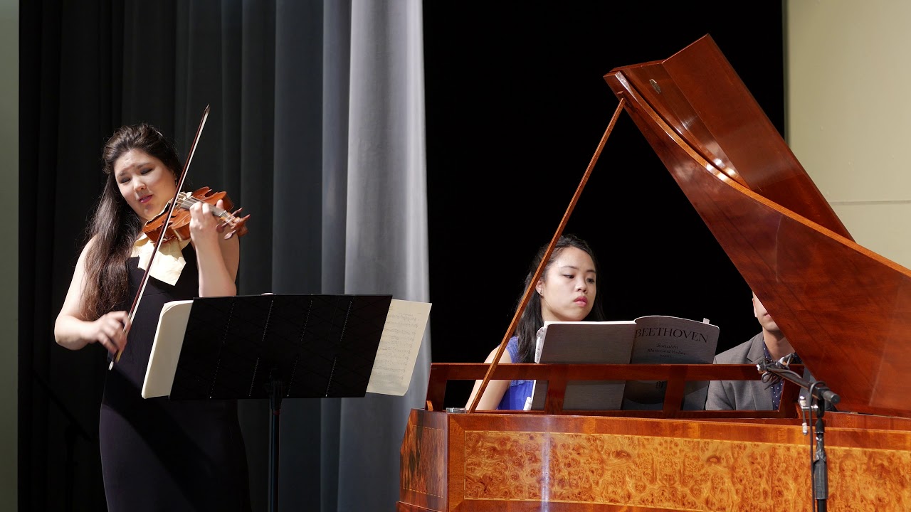 Beethoven: Violin Sonata No. 1 in D Major (Op. 12); Rachell Wong ...