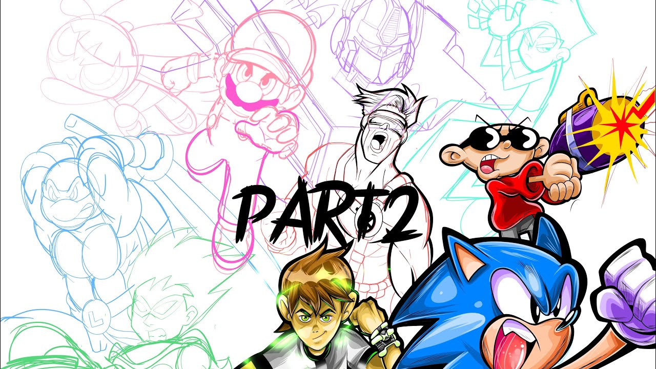 Drawing leaders Of Heros Live Part 2 - YouTube