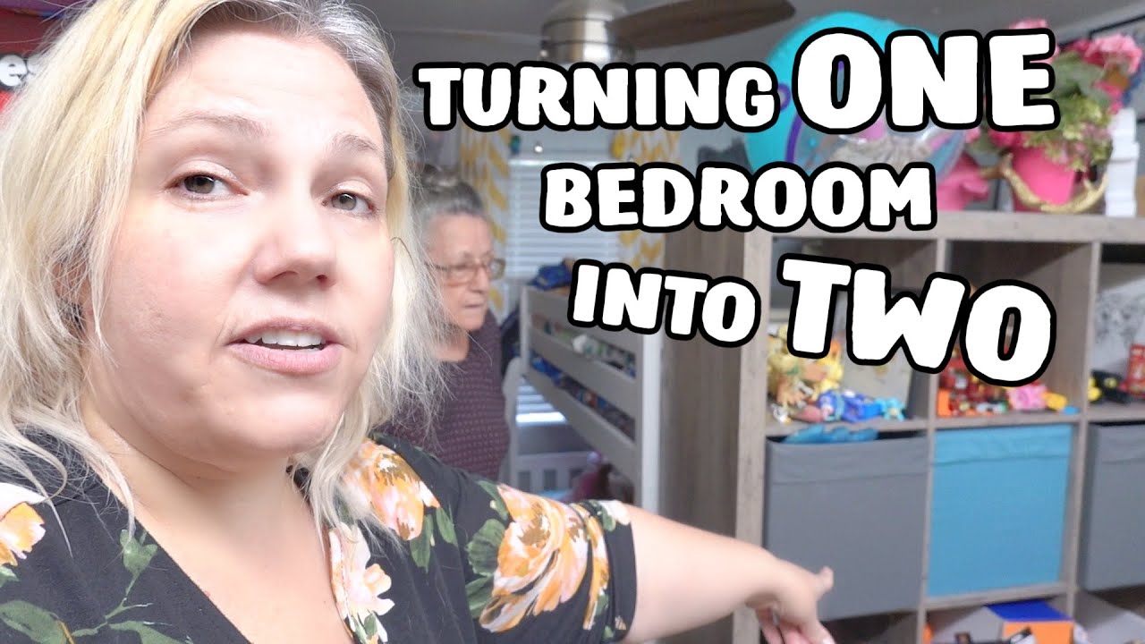 My Plan to Turn One Bedroom Into Two - Shared Boy and Girl Room - YouTube