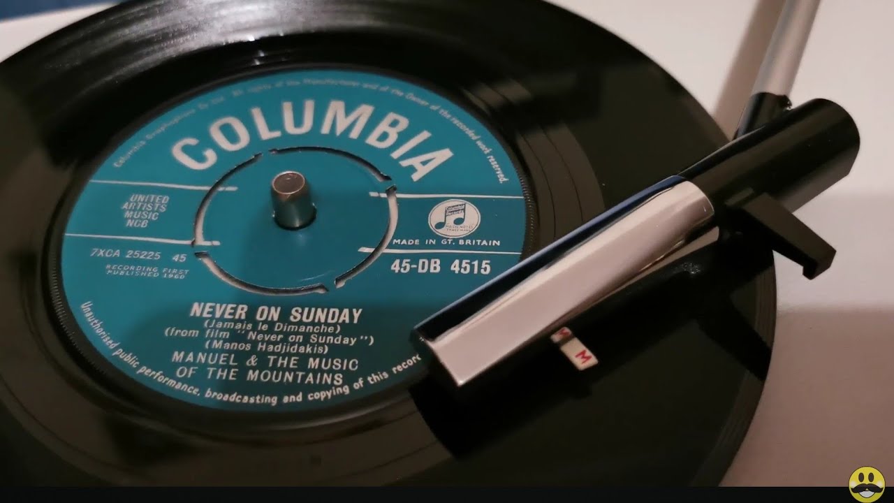 Never On Sunday ~ Manuel & The Music Of The Mountains ~ 1960 Columbia ...