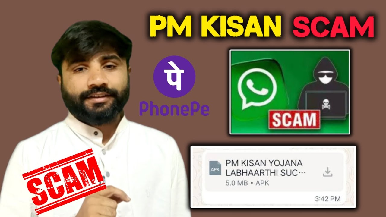 WhatsApp APK File SCAM | via PM KISAN APK Fraud | How to stop? | Be ...