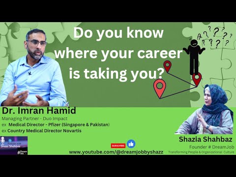 Be clear on your career roadmap - Dr. Imran Hamid - ex Medical Director ...