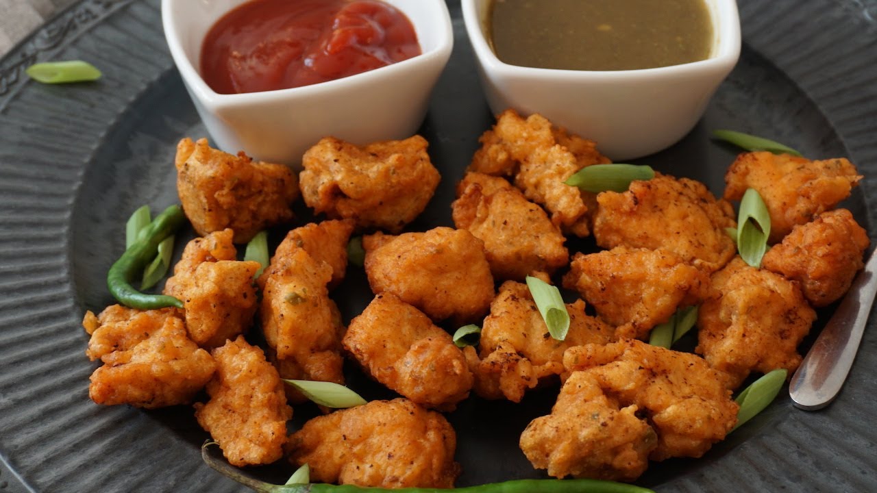 Chicken Pakora Recipe | Crispy Chicken Pakora Recipe | Chicken Pakoda ...