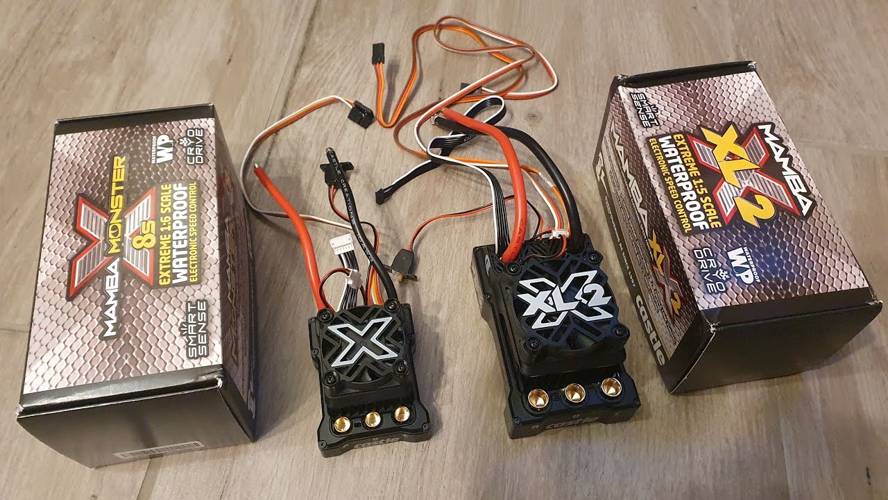 Castle XLX2 Creations vs. Mamba Monster X 8S MMX8S - YouTube