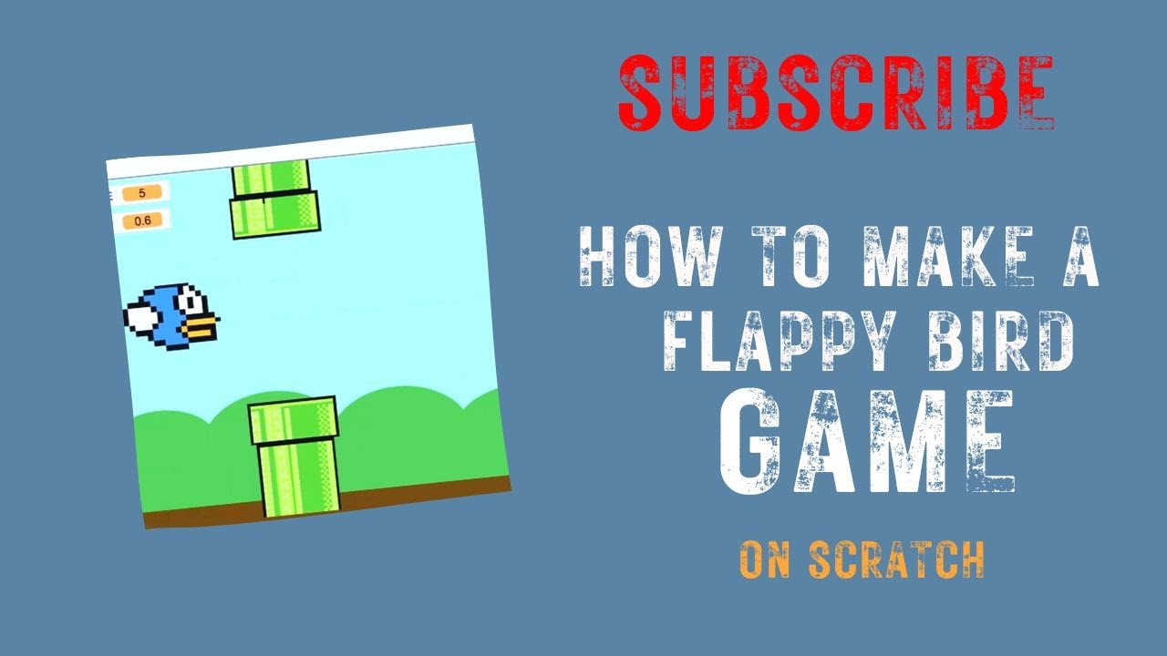 Flappy bird game on scratch in just one minute #scratch # ...