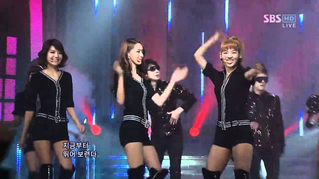PSY - Right Now with SNSD , Nov28.2010 1/4 GIRLS' GENERATION Live 720p ...