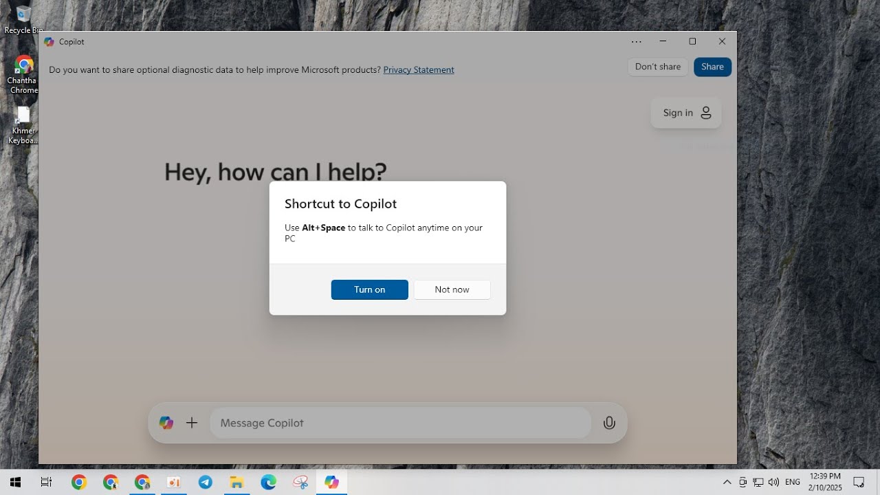 How to Hide Copilot in Windows 10 [ Tutorial ] 2025 - YouTube