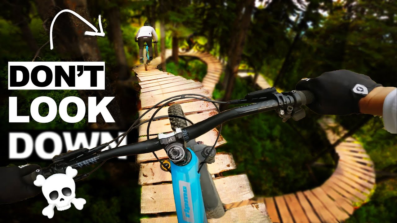 This insane bike park got the better of us... - YouTube