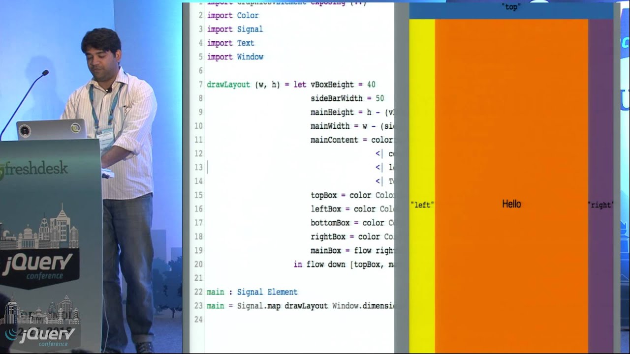 Functional Reactive Programming in your browser by Vagmi Mudumbai - YouTube