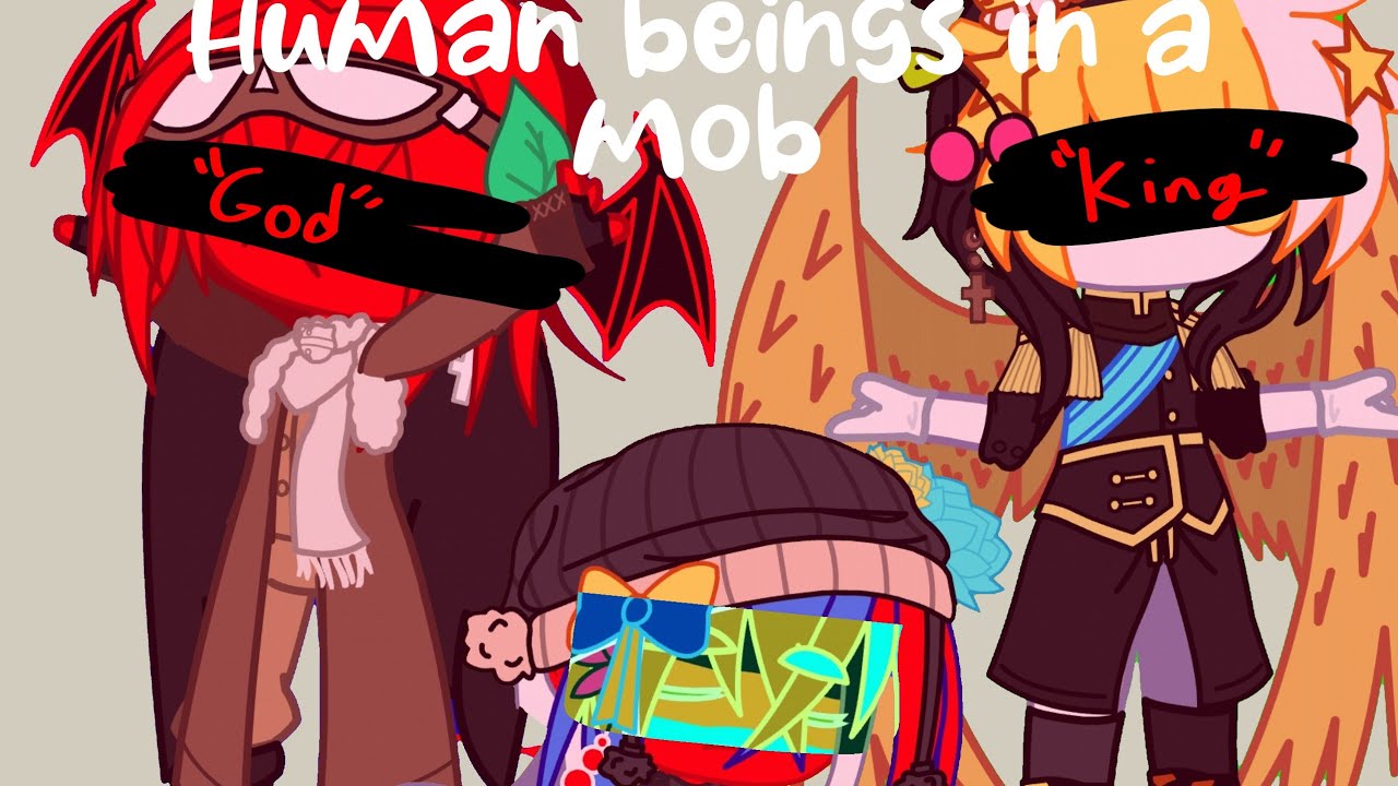 [ Countryhumans ] Human beings in a mob || ft. 🇷🇺, R.E., USSR/CCCP ...