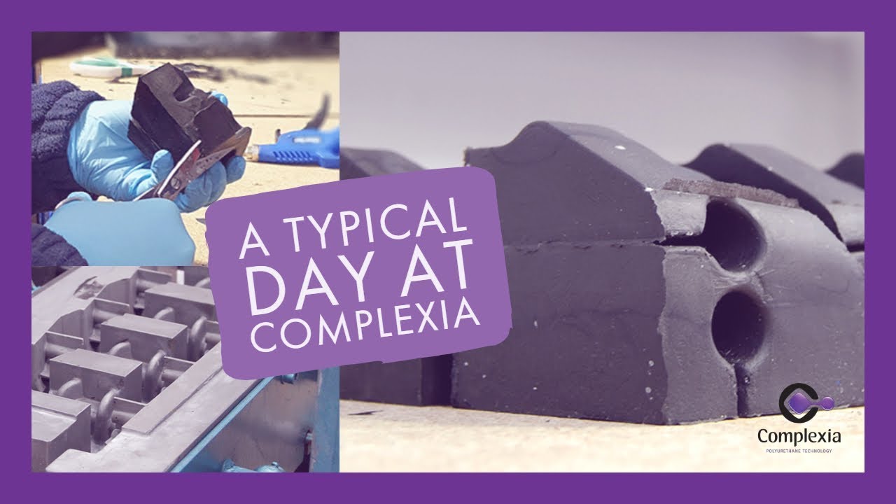 Polyurethane Moulding Process | A Regular Day at Complexia - YouTube