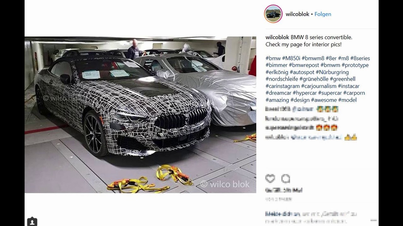 LEAKED 2019 BMW 8 Series G17 Interior Exterior !!! - YouTube