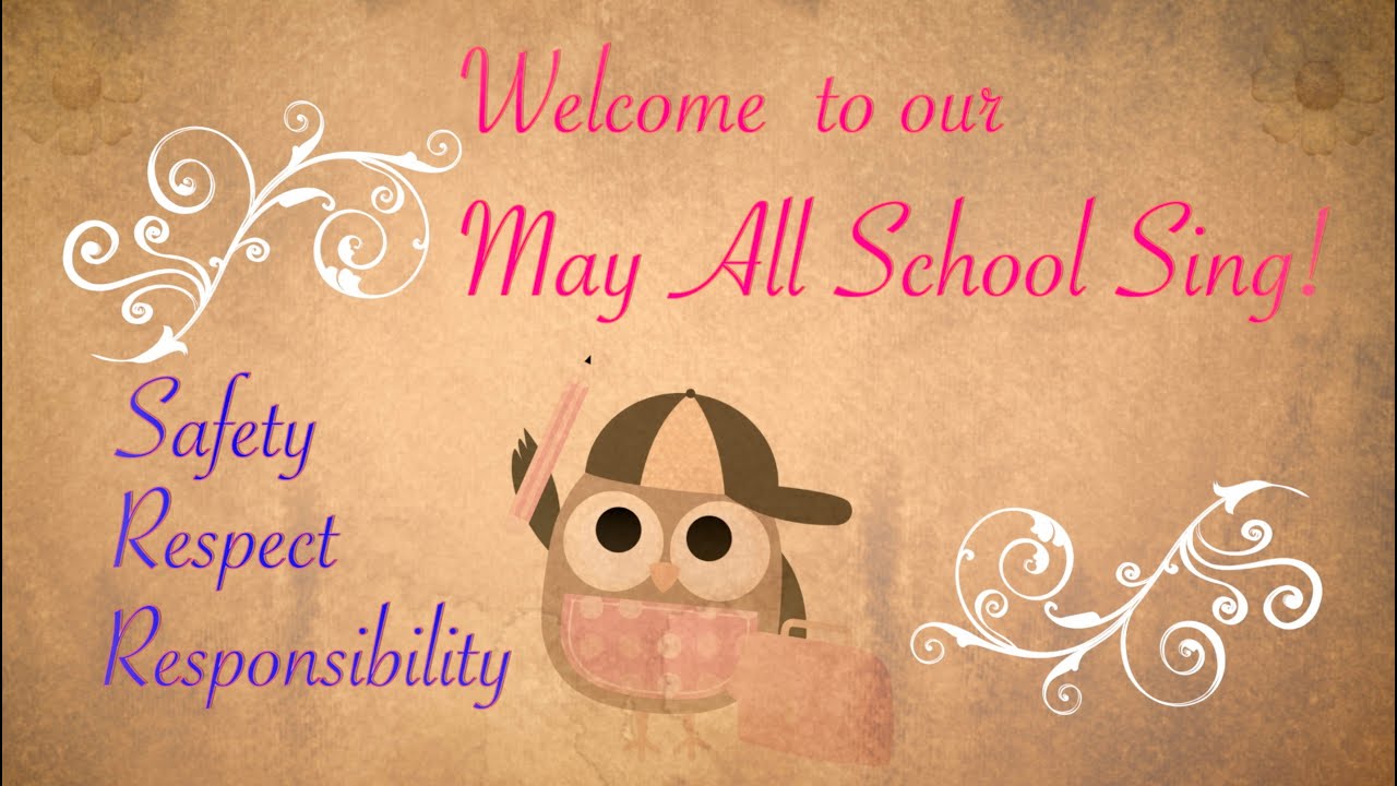 Enfield Village School: May All School Sing - YouTube