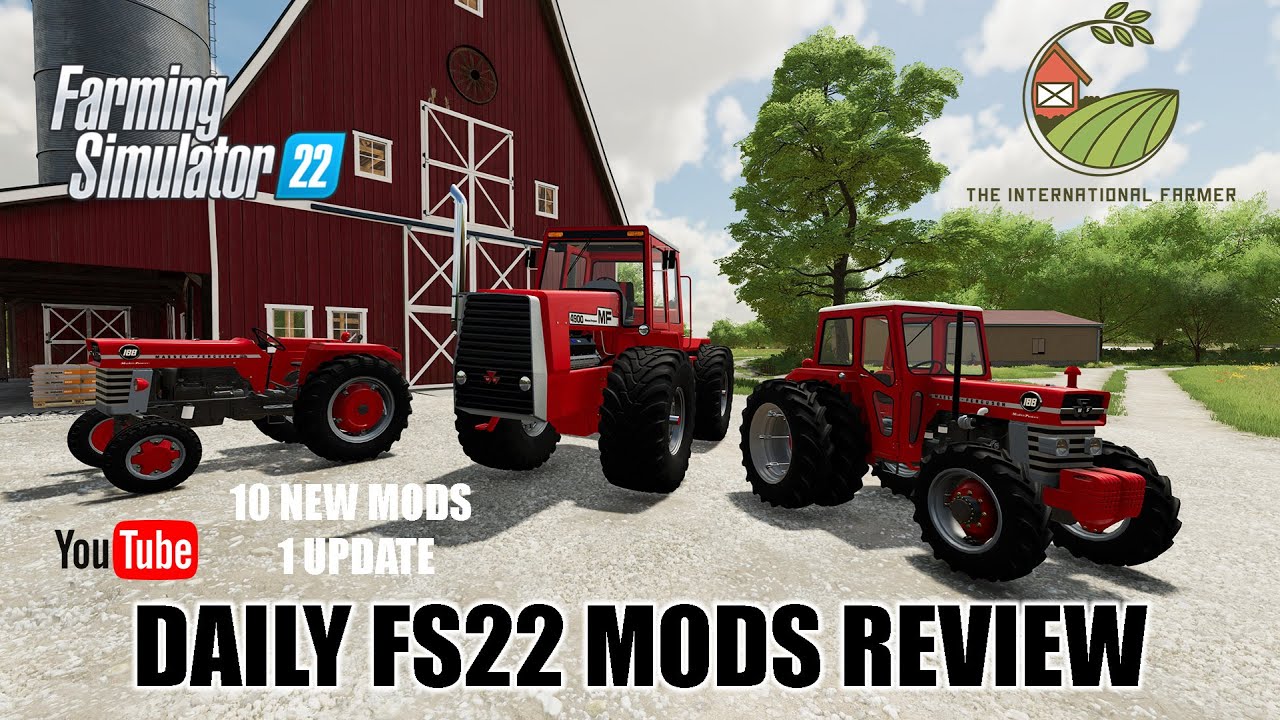 10 New Cross Platform Mods! EY Modding Massey Ferguson 4000 Series and ...