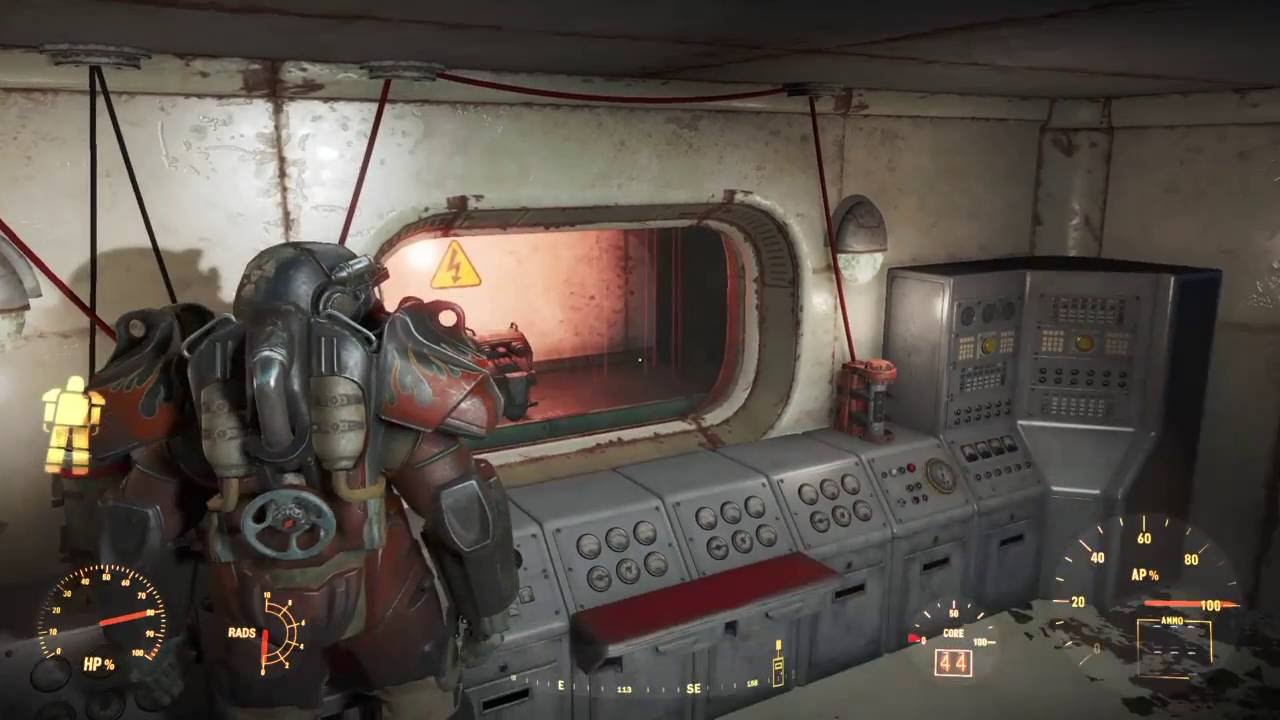 Fallout 4: Legendary Power Armor at Cambridge Polymer Labs - YouTube