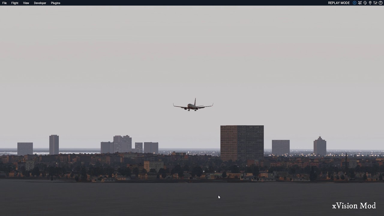 X-Plane 11 xVision XtremeRealistic version 5.0 graphic demo KLGA - YouTube