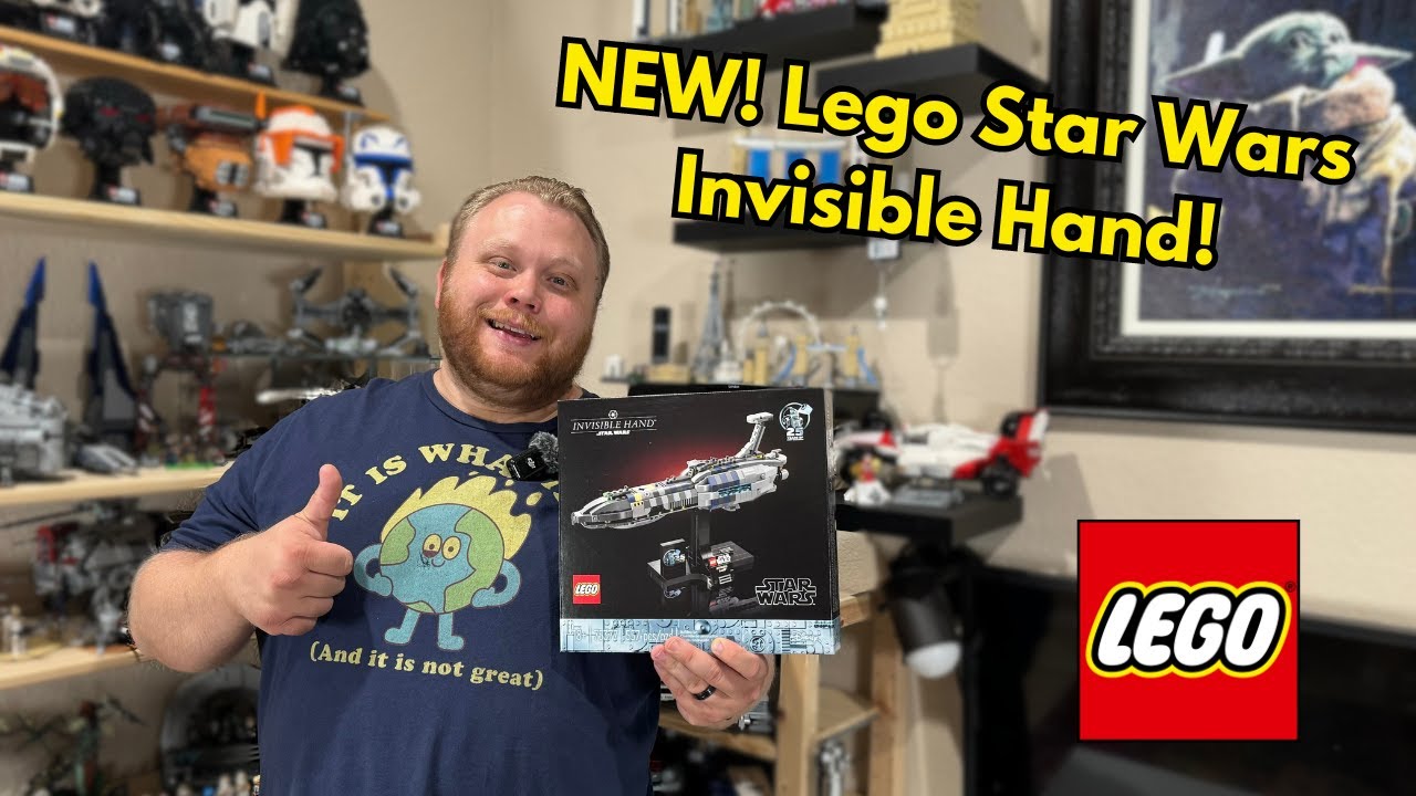 NEW! Lego Star Wars Midi-Scale Invisible Hand! (Im Not That Familiar ...