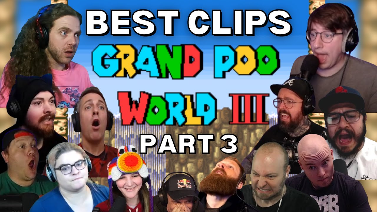 The BEST Clips of Grand Poo World 3 - Part 3 - Streamers Play ...