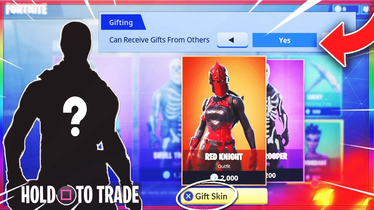 How To RECEIVE & GIFT Free SKINS In Fortnite! NEW “GIFTING SYSTEM ...