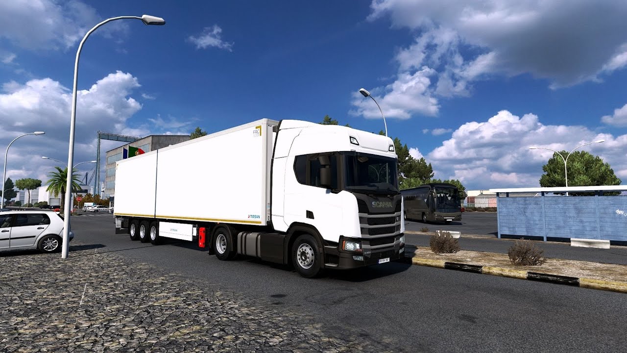 [Scania R450] Realistic Driving Euro Truck Simulator 2 POV Drive ...