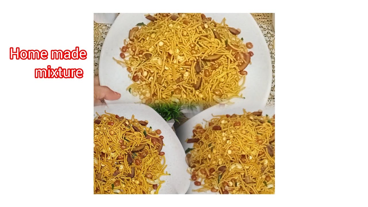 ಬೇಕರಿ ರೀತಿಯ ಮಿಕ್ಸ್ಚರ್ ಮನೇಲೆ ಮಾಡಿ /home made mixture recipe /easy and ...