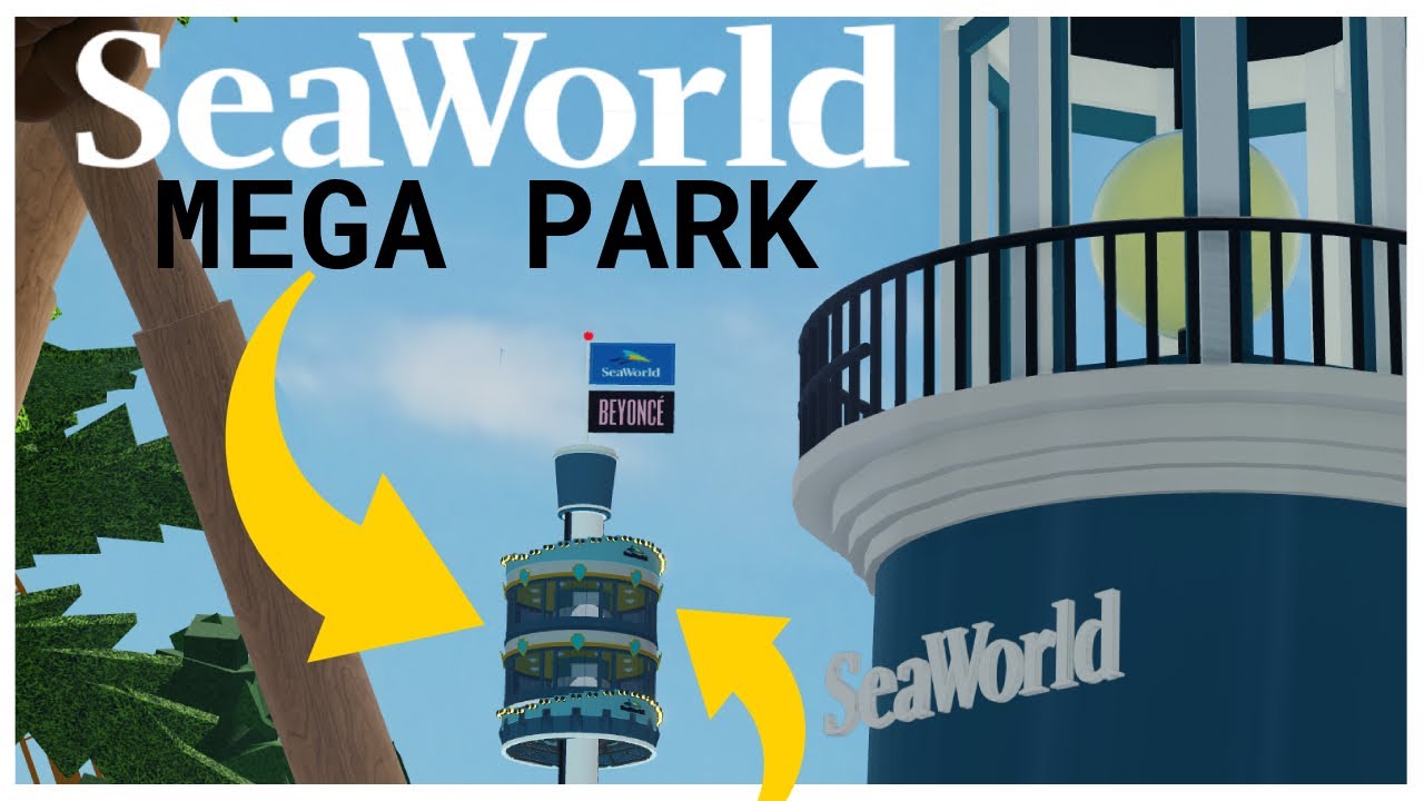 INSANE SEAWORLD MEGA PARK - THEME PARK TYCOON 2 - CINEMATIC VIDEO - YouTube