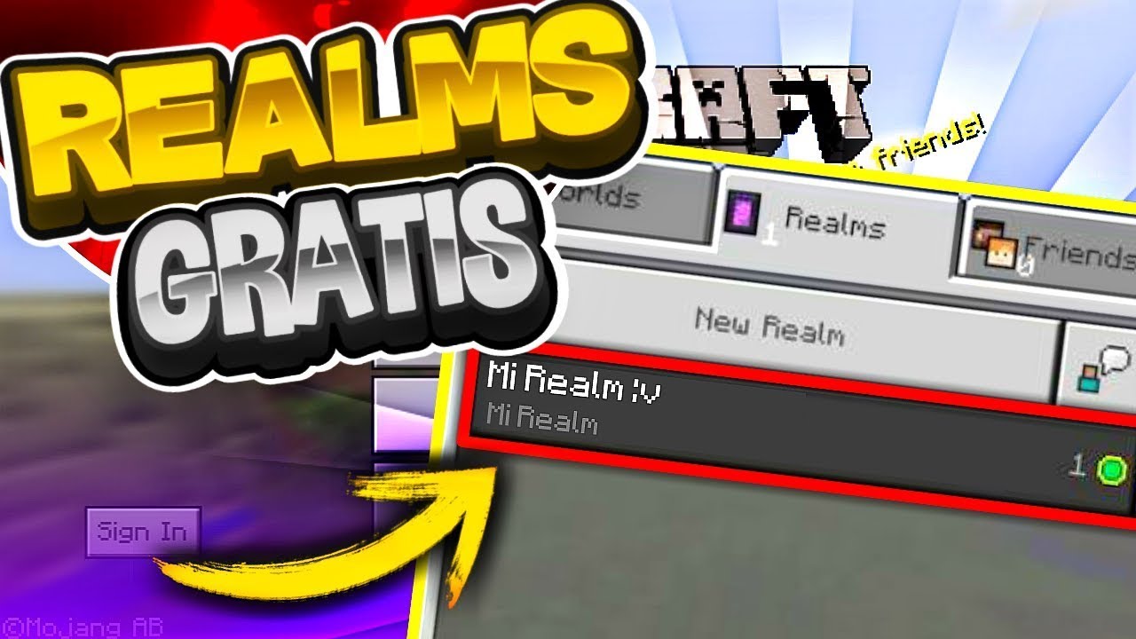 ¡Realm Gratis Para Subs! Link en la Descripción! - YouTube