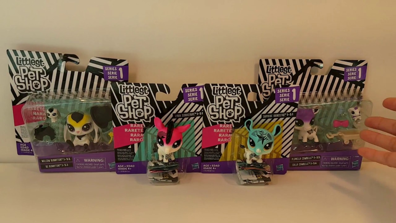 NEW G5 LPS Rare Black & White Review (ALL 4) - YouTube
