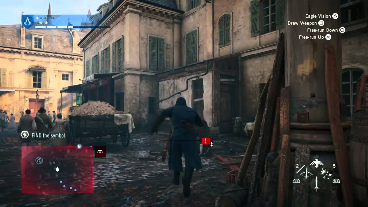 Assassin's Creed Unity Escaping Like A Boss - YouTube