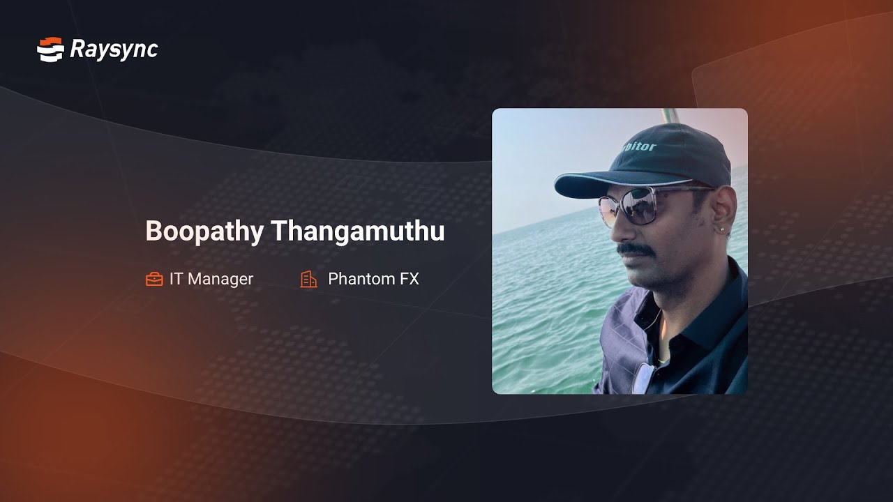 Raysync Interview with Phantom FX ：How does Raysync helps VFX improve its work efficiency? - YouTube