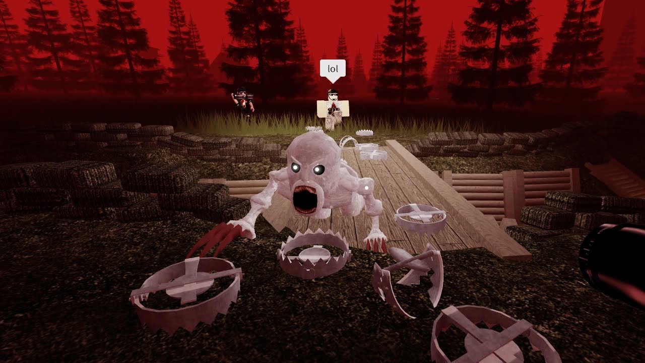 Killing Rake at the Bunker in Blood Hour - The Rake Fan Remake (Roblox ...