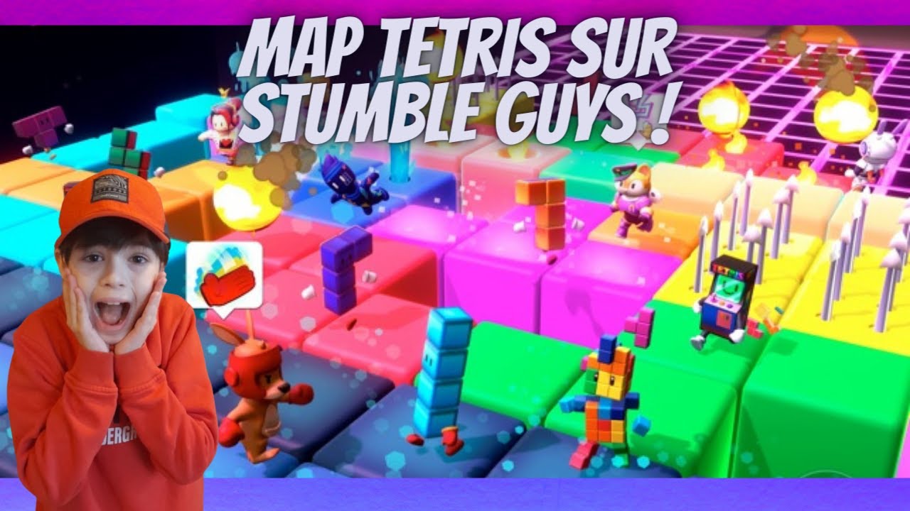 LA MAP TETRIS SUR STUMBLE GUYS !! - YouTube