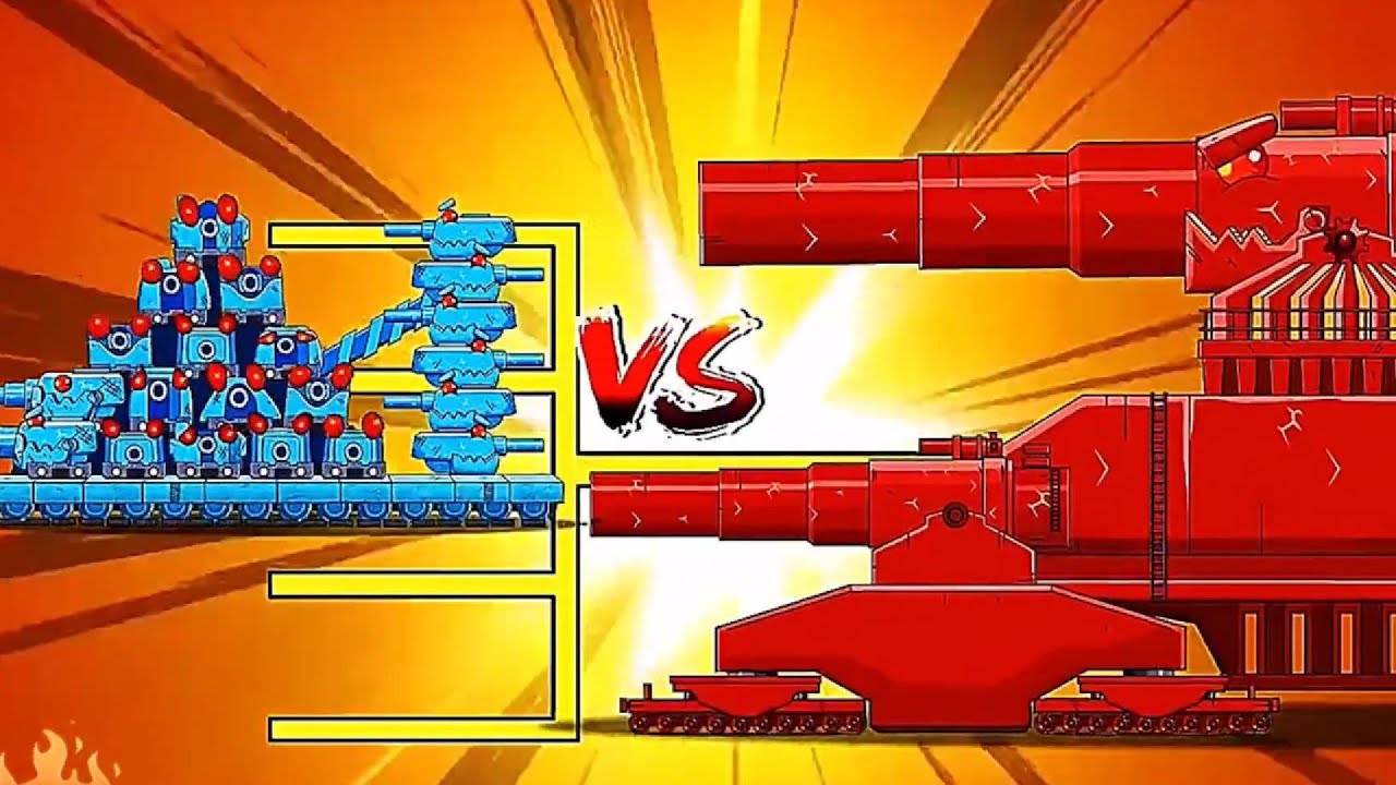 KB 54: Battling the Beasts with KB 44 Skills. мультики про танки - YouTube