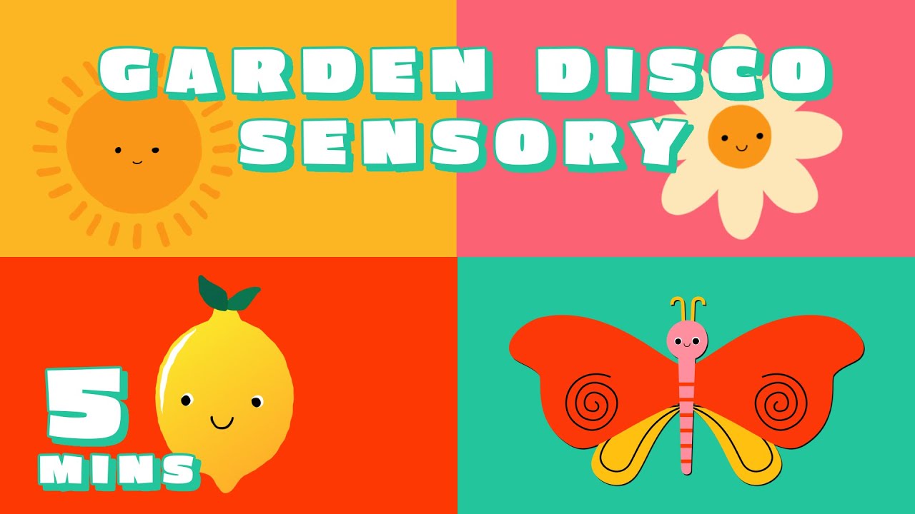 Baby Sensory Garden | Bouncing Fruit, Ladybirds & Butterflies (5 ...