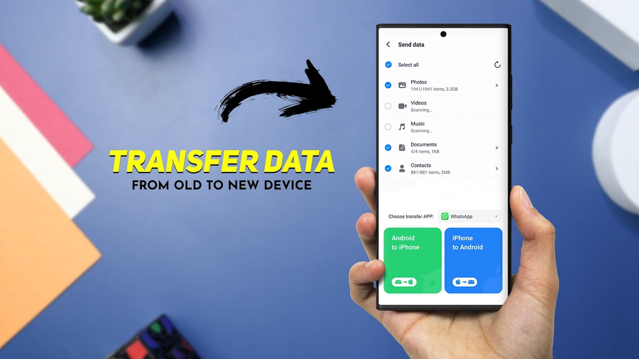 How to Transfer Data from iOS to Android Without Using a Computer [2024 ...