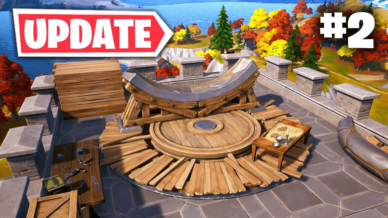 Rift Gate UPDATE In Fortnite! (Construction Part 2) - YouTube