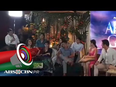 Preparations of Araw Gabi casts - YouTube