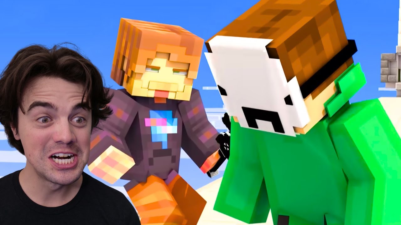 Fight to the END!! | Dream VS MrBeast - Minecraft FIGHT Animation ...