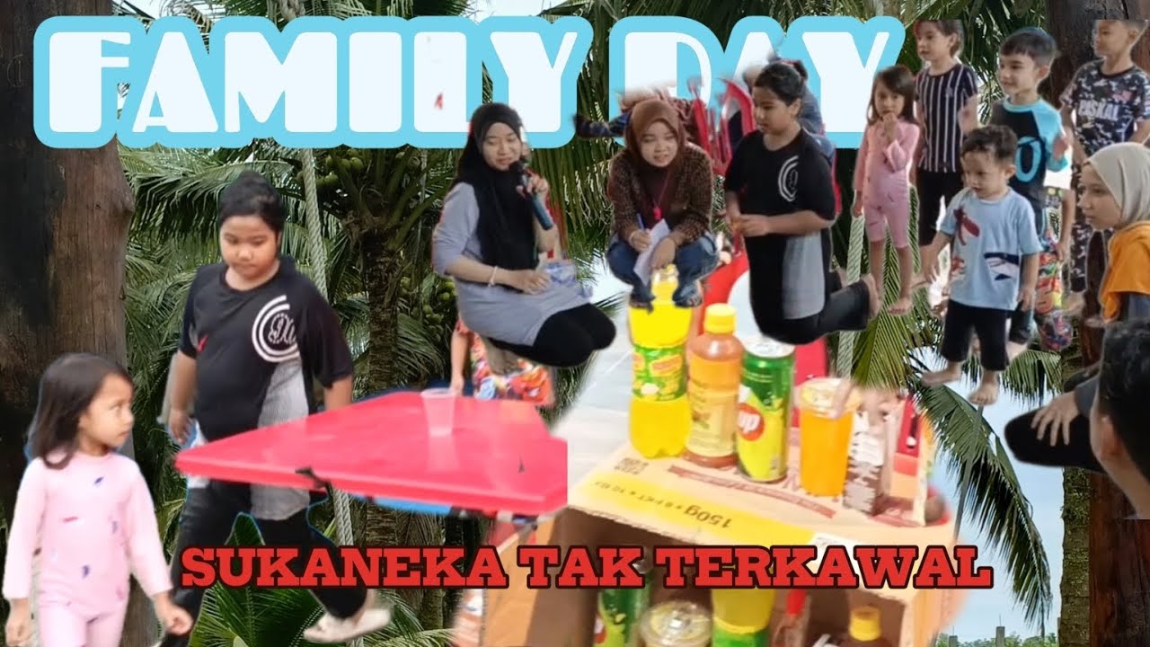 FAMILY DAY DI SEKINCHAN - SUKANEKA YANG HAPPENING, YANG HURU HARA - YouTube