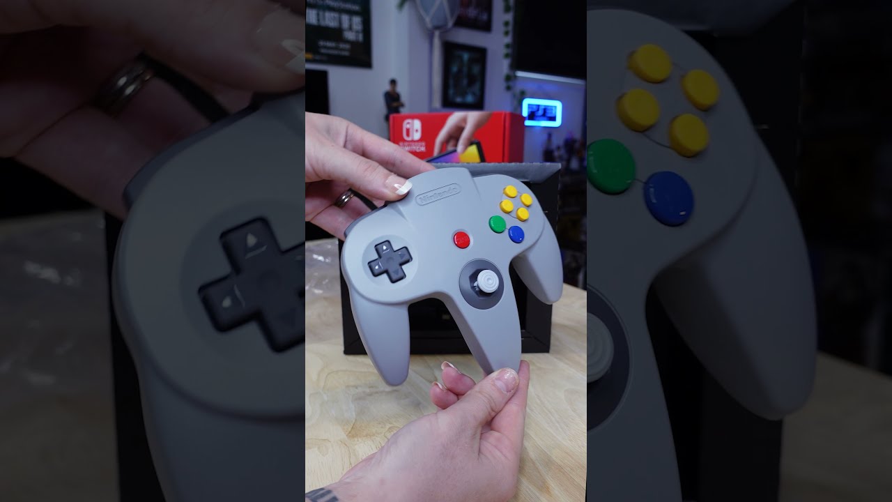 New Nintendo 64 Controller Unboxing | Nintendo Online - YouTube
