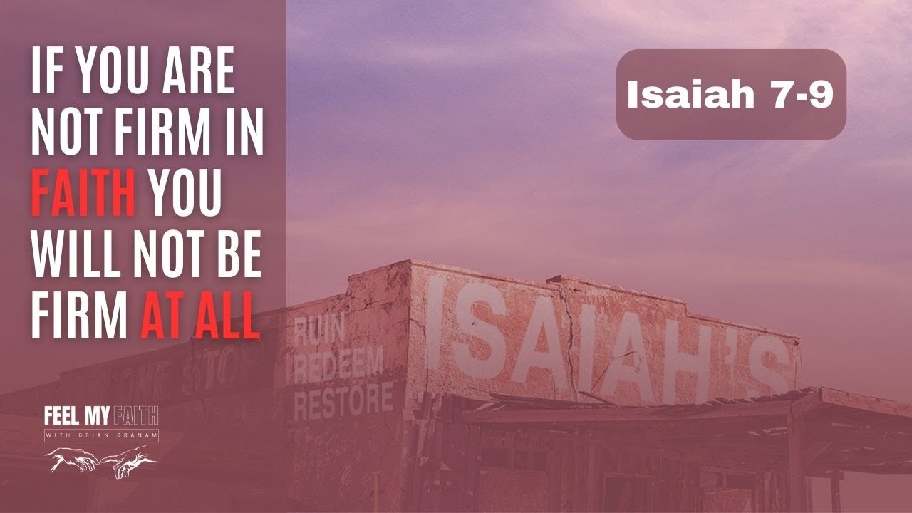 If You Are Not Firm in Faith You Will Not Be Firm at All - YouTube