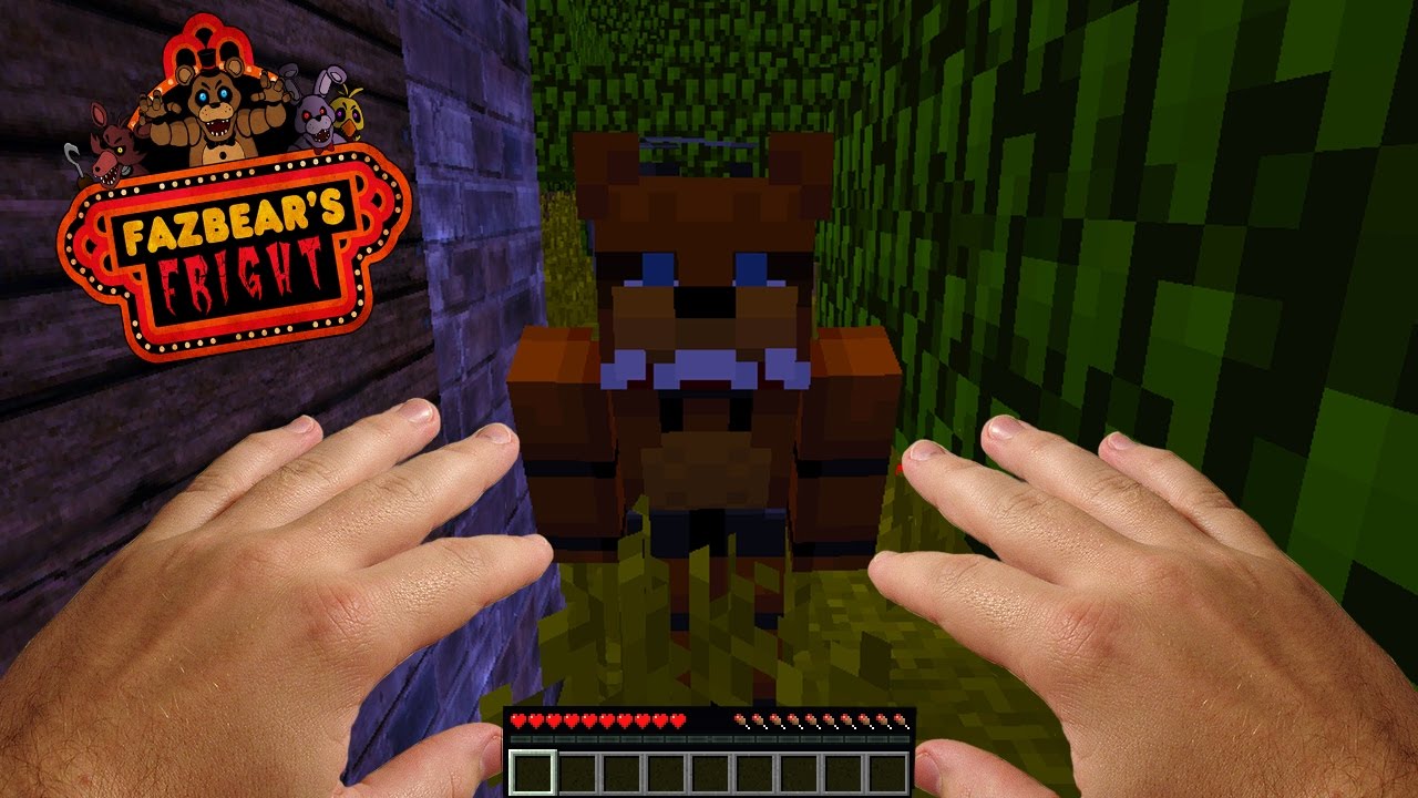 Realistic Minecraft - FNAF FREDDY CATCHES SHARKY IN REAL LIFE!!! - YouTube
