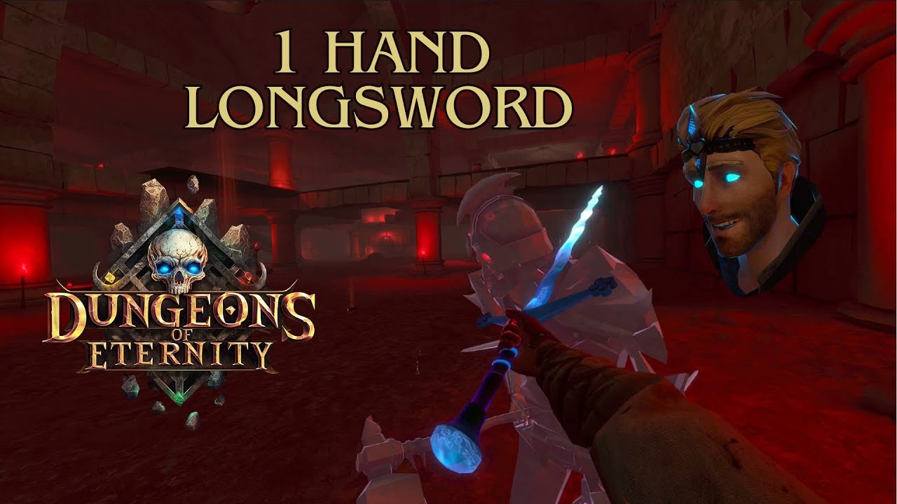 1 Hand Ice Longsword Dungeons of Eternity - YouTube