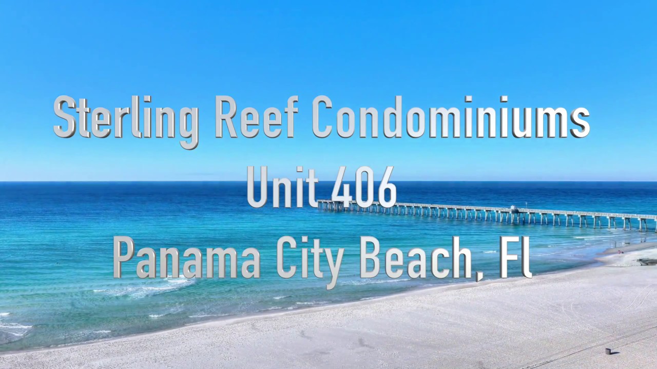 Luxury Vacation Rental: Sterling Reef 406, Panama City Beach, Fl - YouTube