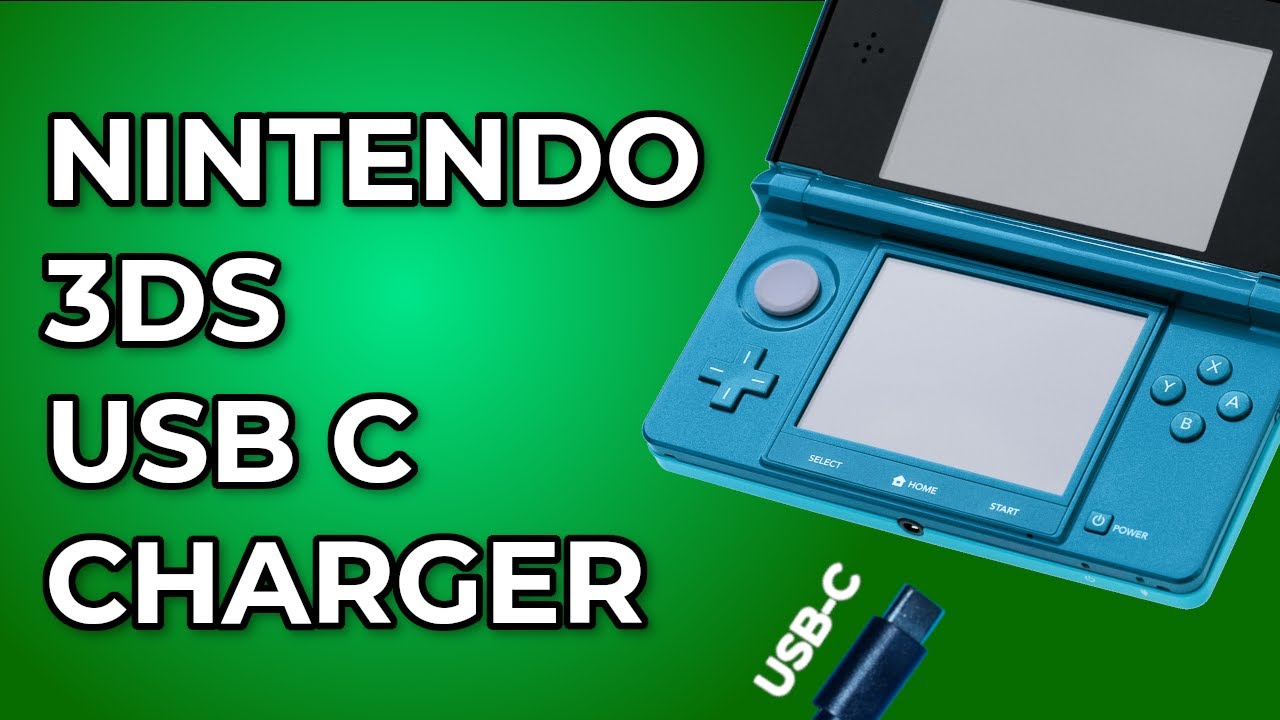 Charging a 3DS Using USB Type C | Qubits Tech - YouTube
