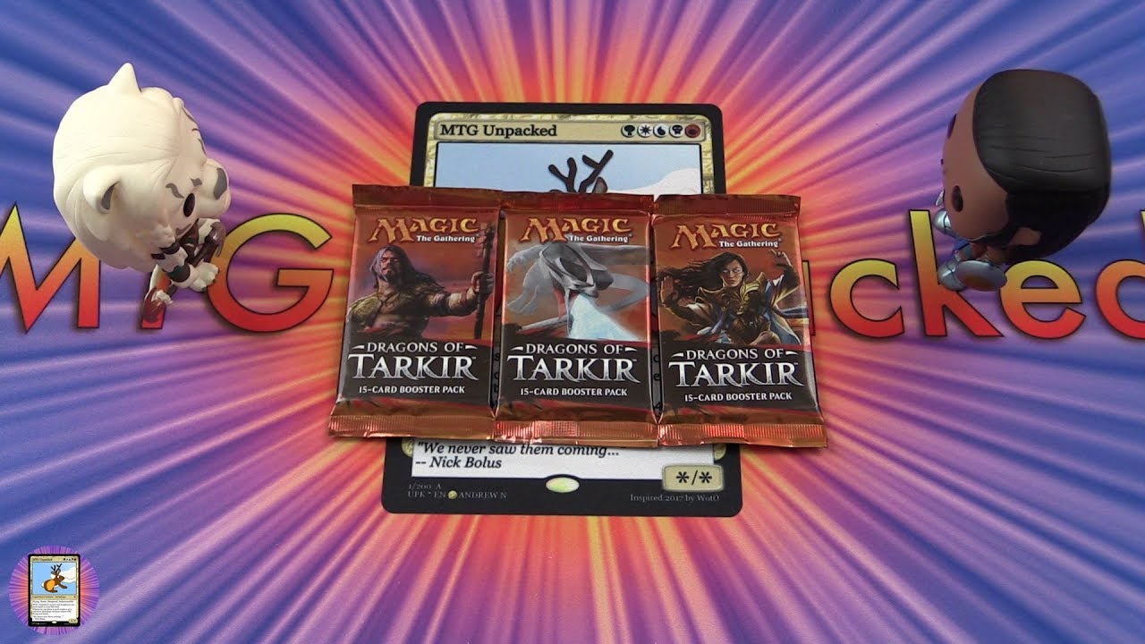 MTG Unpacked - Snacking on Khans of Tarkir Block #17 - YouTube
