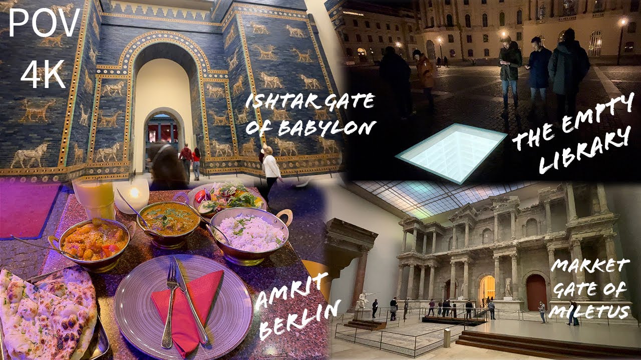Pergamon Museum, The Empty Library, & Amrit Berlin Potsdamer Platz ...